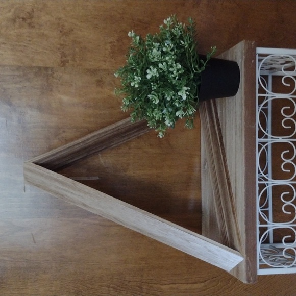Home 2 Home | Accents | Nwt Wooden Triangle Shelf | Poshmark